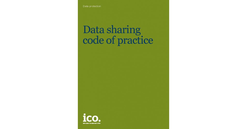 Data sharing code of practice