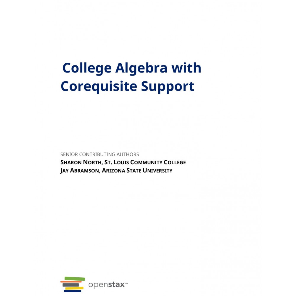 Algebra Corequisite Support