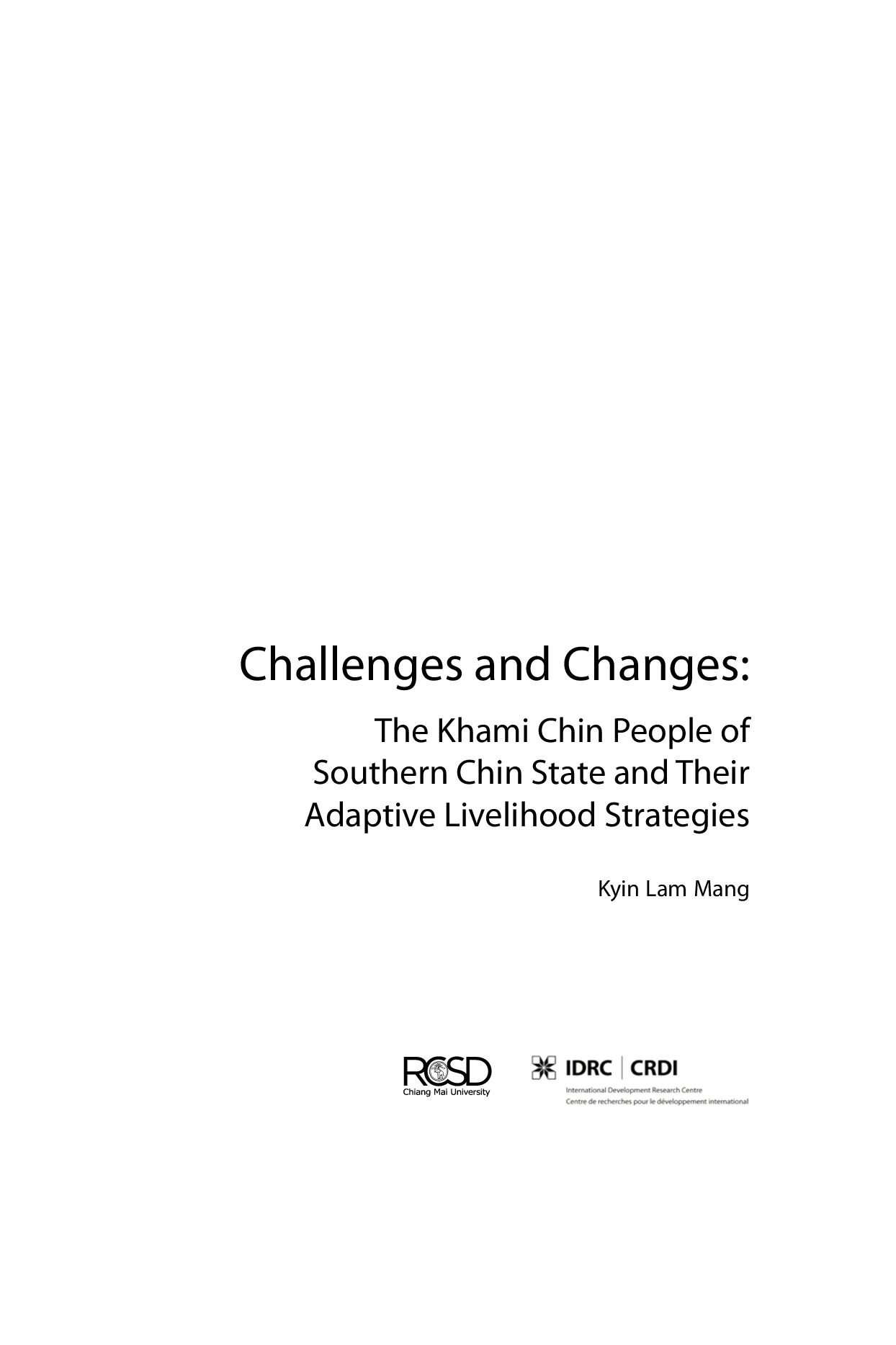 UMD 05 CHANGES AND CHALLENGES: The khami Chin People of southern chin ...